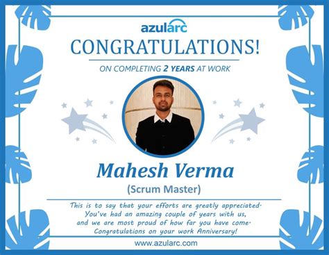 Azul Arc On Linkedin Congratulations Mahesh Verma Techno King For