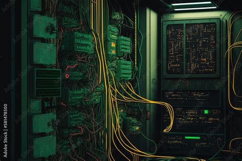 It S Complicated To Put It Mildly Cropped Image Of A Computer S Interior Showing The Server