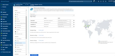 How To Set Up Disaster Recovery To A Secondary Azure Region For An Azure Vm Hostway Help Center