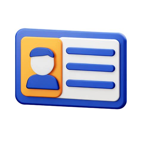 Id Card Identity Ai Generative 31638961 Png