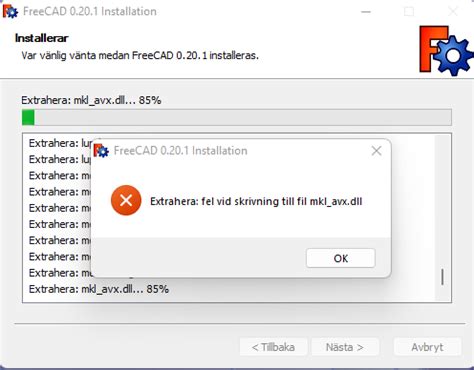 Bug Windows Installer Crash Failed Extracting Mkl Avx Dll Issue