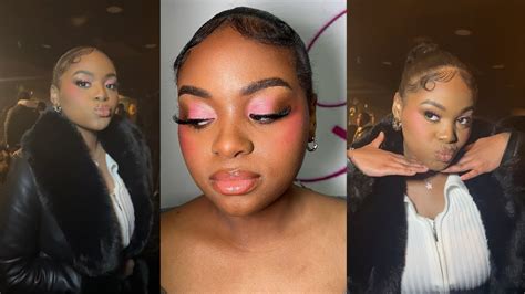 Pretty In Pink Glam Makeup Tutorial Youtube