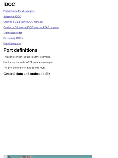 Idoc Development Process Pdf Debits And Credits Software Engineering