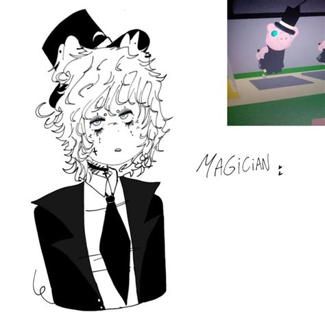 Magician Piggy Custom Characters