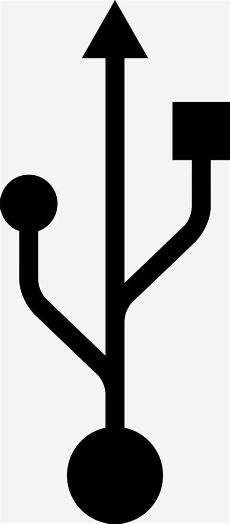 Usb接口图标高清素材 平面电商 创意素材 Png素材 花瓣网