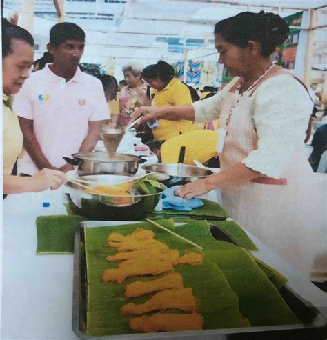 ขนมไทย ขนมเครื่องทอง สำนักงานเขตบางบอน ปี 2565 ทะเบียนภูมิปัญญาผู้สูงอายุกรุงเทพมหานคร