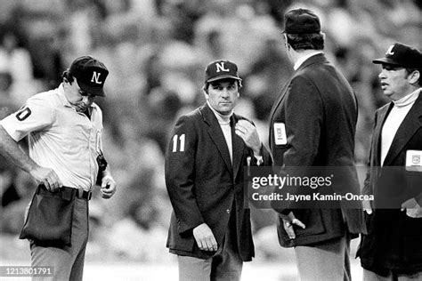 Umpires Randy Marsh Ed Montague Lee Weyer And Harry Wendlestedt