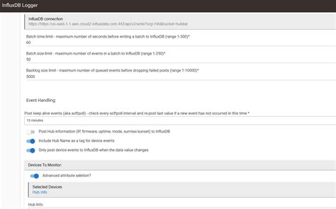 Using He With With Influxdb Grafana With Influxdb Logger