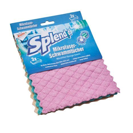 Splendid Schwammtücher Aus Mikrofaser 3er Set Online Kaufen Interspar