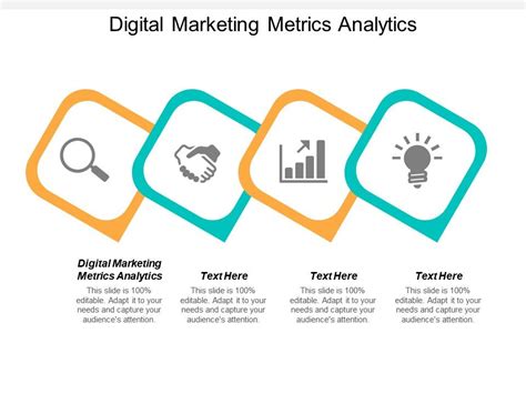 Digital Marketing Metrics Analytics Ppt Powerpoint Presentation Icon