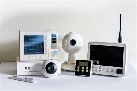 Security Concept Emphasizes Digital Cybersecurity For Residential Security Integrating