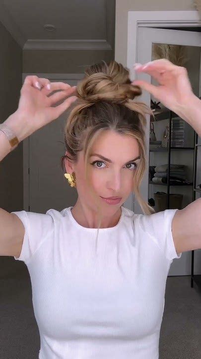 Messy Bun Tutorial For Long Hair In 2025 Long Hair Styles Easy Bun