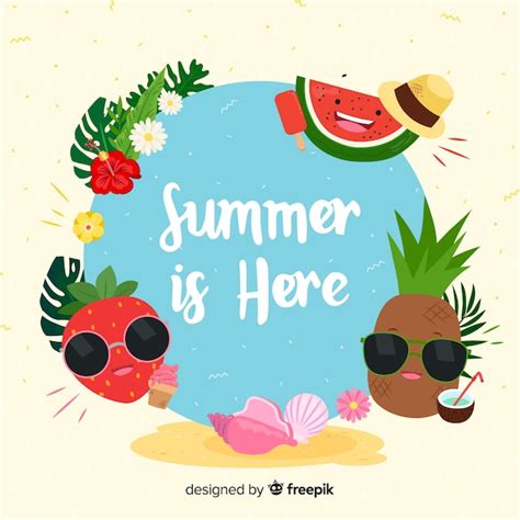 무료로 다운로드 가능한 여름 벡터 And 일러스트