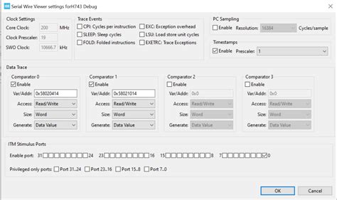 Solved Stm32cubeide Swv Trace Autostop Stmicroelectronics Community