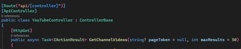 YouTube API With NET