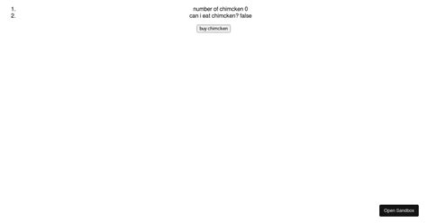mobx lite with react context forked codesandbox