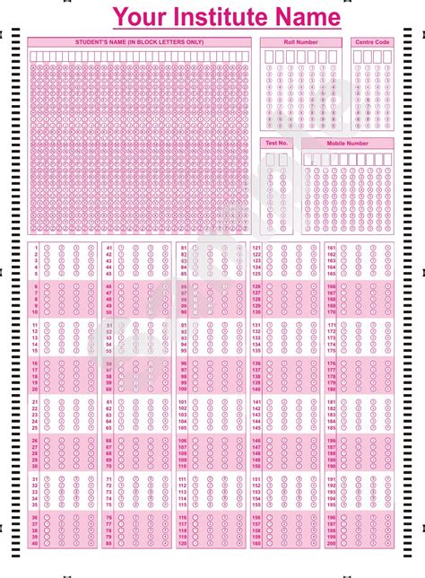 Omr Sheet 200 Questions Pdf By Rakesh007 Issuu