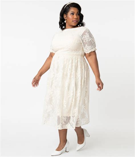 Off White Plus Size Dress Dresses Images 2022