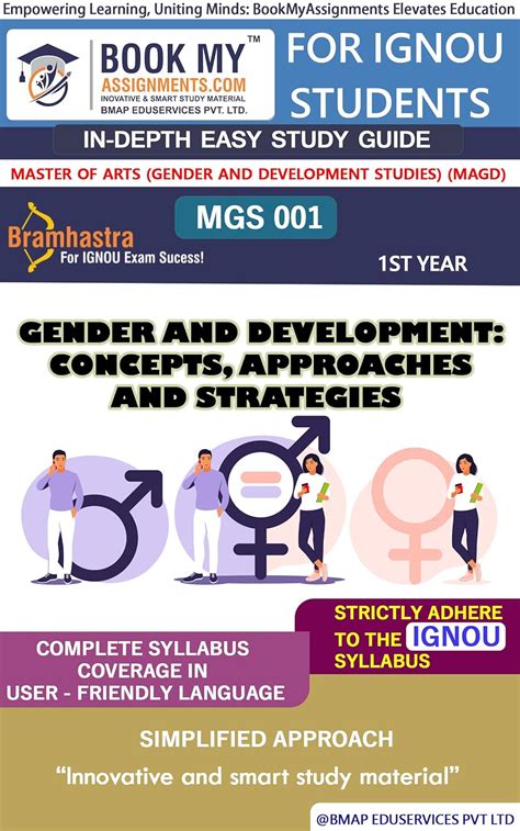 Buy IGNOU MGS Gender And Development Concepts Approaches And Strategies Study Guide For