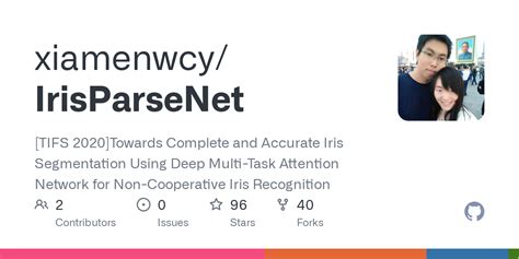 GitHub Xiamenwcy IrisParseNet TIFS Towards Complete And Accurate Iris Segmentation