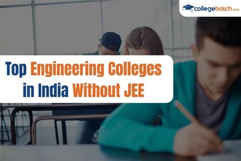 Top Engineering Colleges In India Without Jee