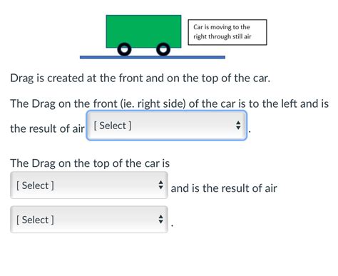 Solved Drag Is Created At The Front And On The Top Of The