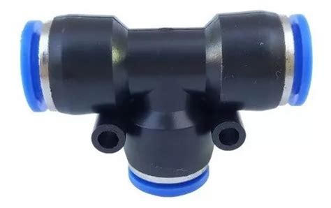 Acople Rápido Tipo Tee 6 Mm Susp Neumática Mercadolibre