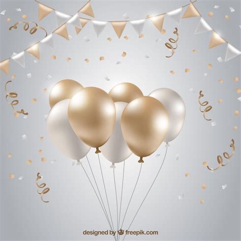 무료로 다운로드 가능한 축하 풍선 벡터 And 일러스트 Freepik