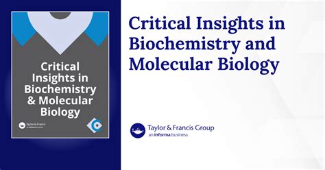 Biochemistry And Molecular Biology Transcription Molecular Biology