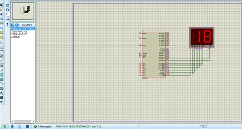 interfacing seven segment display with 89c51