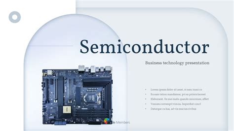 Semiconductor PPT Background Images Business Templates