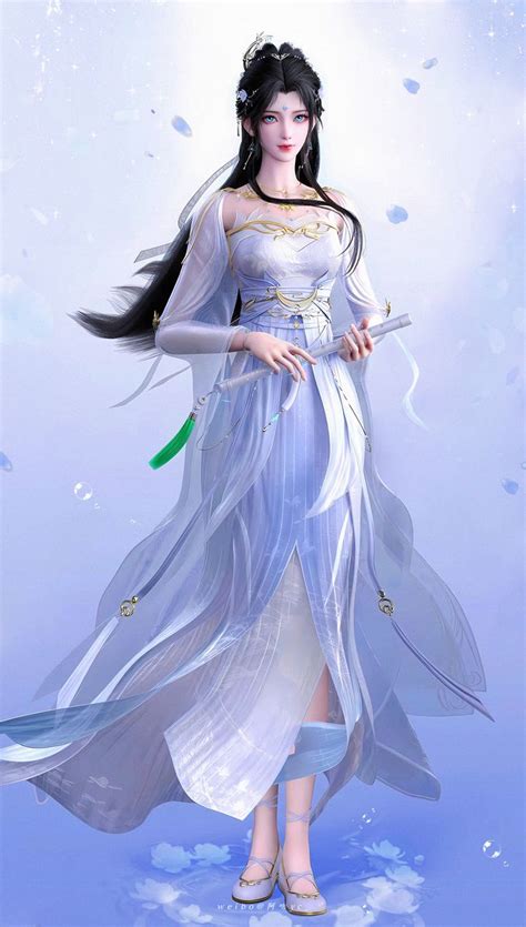 Qing Yi 完美世界 Wanmei Shijie Perfect World Chinese Donghua Bilal My Art Collection Gadis