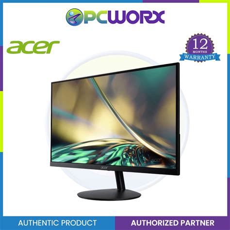 Acer Sa222q Ebi 215 Ips Fhd 100hz 1ms Vgahdmi Monitor Hd Ips Zero
