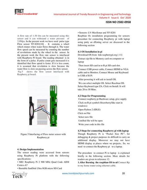 Flood Alerting System Using Raspberry Pi And Thingspeak Pdf