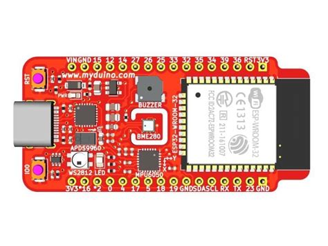 hibiscus sense esp32 iot development board