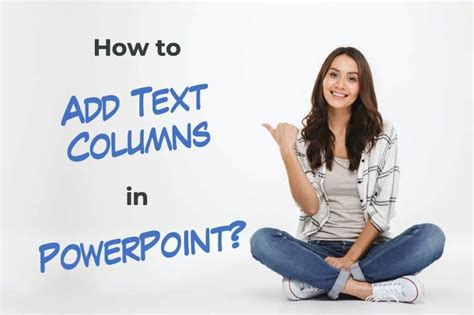 How To Make Two Columns In A Text Box In Powerpoint Templates Sample