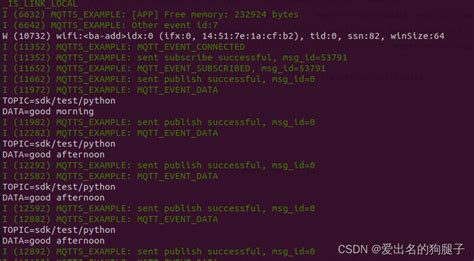 Esp32 Idf Mqtt连接aws亚马逊云亚马逊mqtt连接 Csdn博客