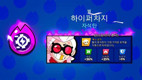 [브롤스타즈] 벨 하이퍼차지 컬렉터 패키지 Youtube