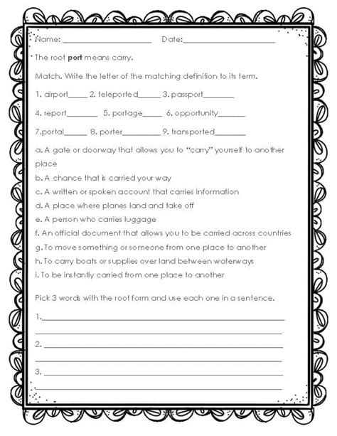 Morpheme Magic Roots Assessment Extra Practice Pages By Clever Classroom