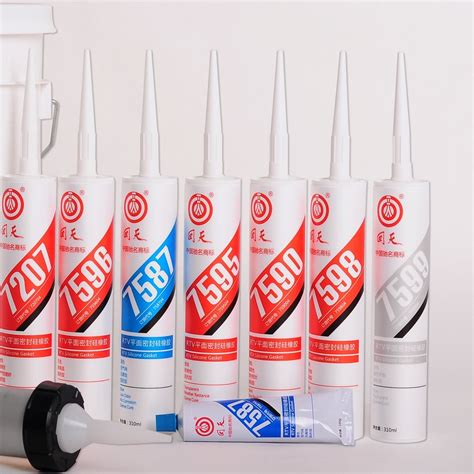 7595 Rtv Silicone Sealants Weather Resistance For Flange Joint Surface Seal