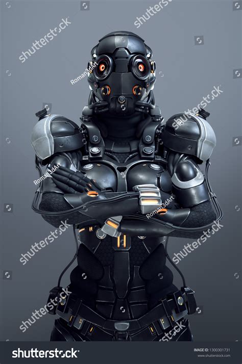 Female Sci Fi Soldier