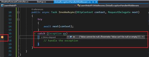 Error Handling In Net Core Web Api With Custom Middleware