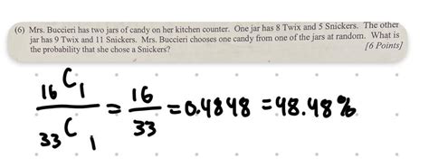 H Pre Calc Probability I Solved These Three Problems But Im Not Sure If They Are Correct