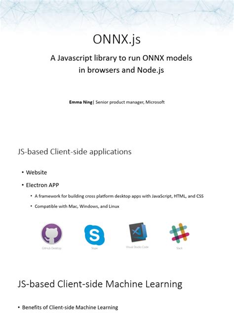 En Onnxjs Pdf Cross Platform Software Graphics Processing Unit