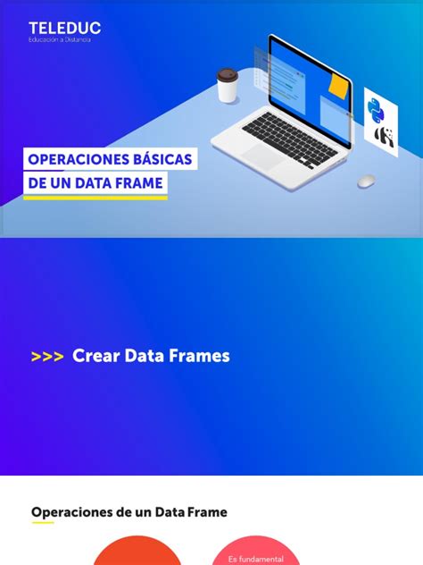 operaciones básicas de un data frame pdf archivo de computadora