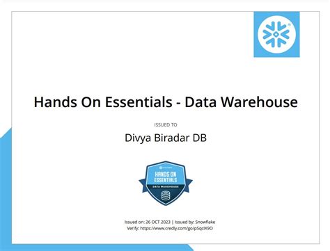 Divya Biradar On Linkedin Datawarehousing Snowflake