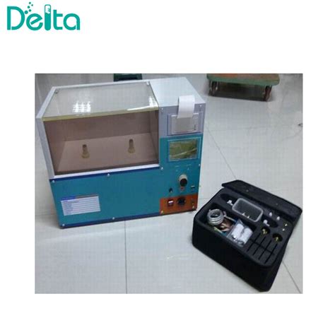 Bdv Ii 100kv Dielectric Insulating Oil Test Kit Breakdown Voltage Bdv