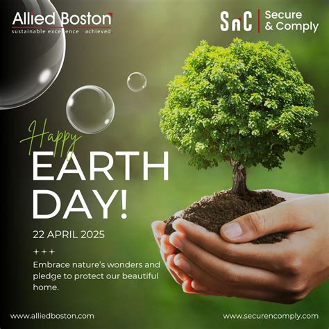 Earthday2025 Cybersecurity Greentech Sustainableit Allied Boston