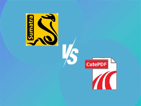 sumatra pdf vs cutepdf fill