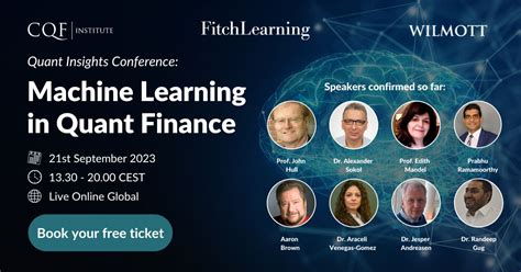 Cqf Quant Finance Quantfinance Quantinsightsconference